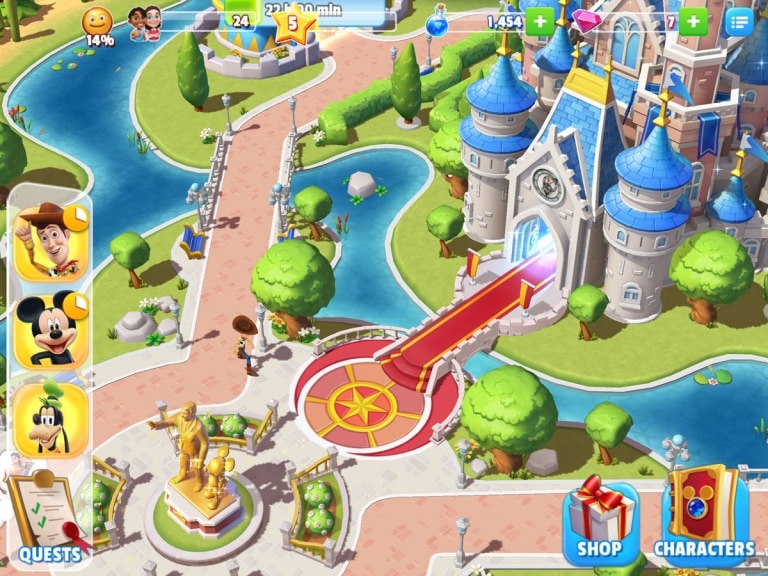 Disney Magic Kingdoms - App