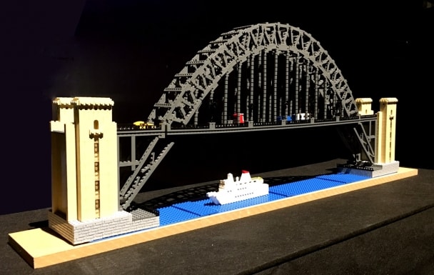 The Lego Tyne Bridge wasn’t designed by Steve Mayes, but is included in ...