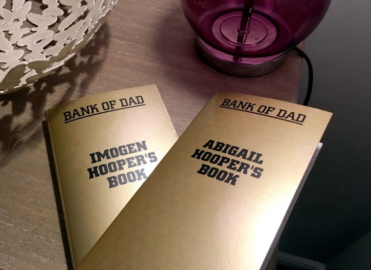 The Bank of Dad - The Solution to Pocket money issues.