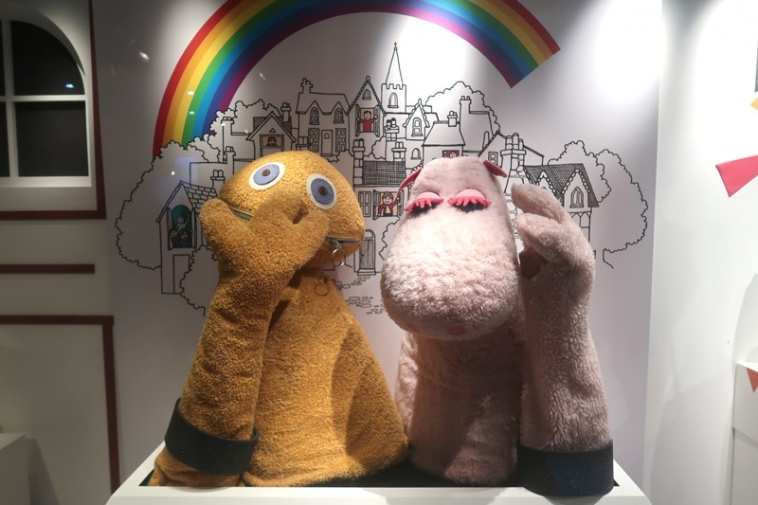 Then we spotted Gordon the Gopher. Gordon the Gopher used to squeak ...